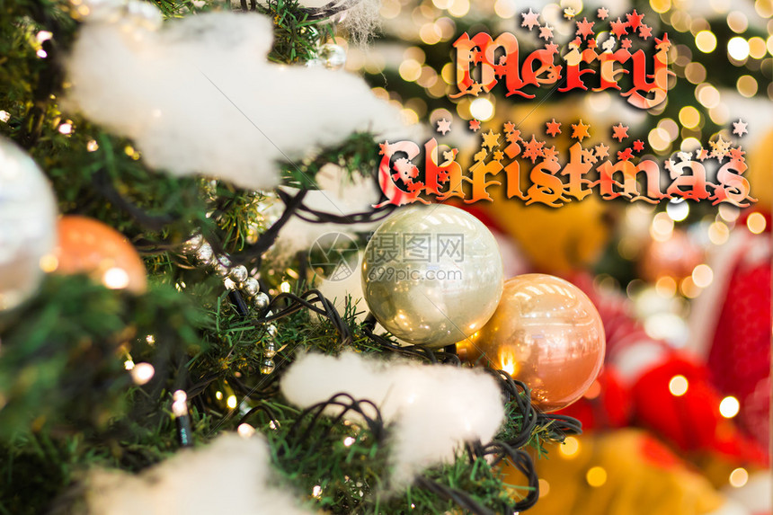 圣诞快乐和新年快乐在圣诞节背景中配有节插画图片下载-正版图片502913404-摄图网