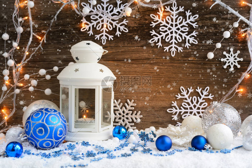 圣诞节配有和圣诞灯木制高清图片下载-正版图片502931771-摄图网