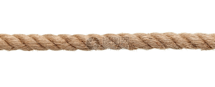 关闭白色背景上的一根绳子高清图片下载-正版图片502945144-摄图网