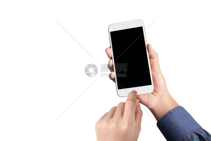 触摸屏智能手机在手中高清图片下载-正版图片502953364-摄图网