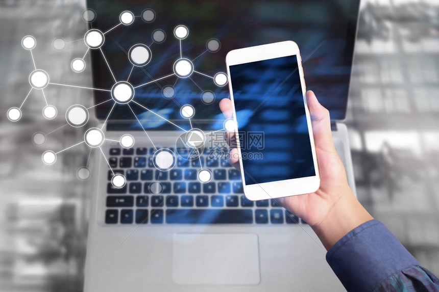 触摸屏智能手机在手中高清图片下载-正版图片502953532-摄图网