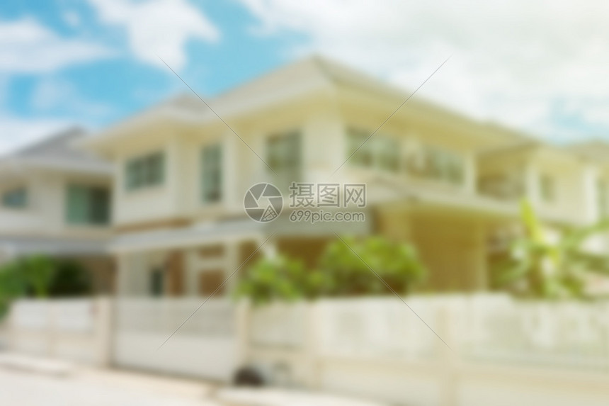 住宅房屋建筑图像模糊背高清图片下载-正版图片502965228-摄图网