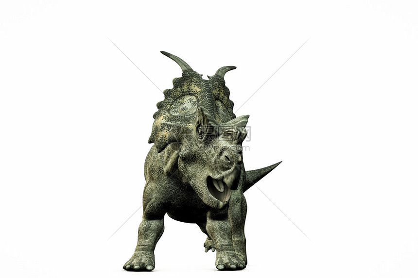 3d插图在白色背景上孤立的Achelosaurus图片素材-正版创意图片502993490-摄图网
