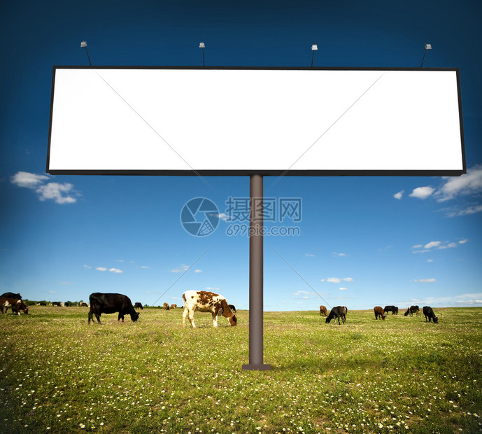 户外广告牌插画图片下载-正版图片503077227-摄图网