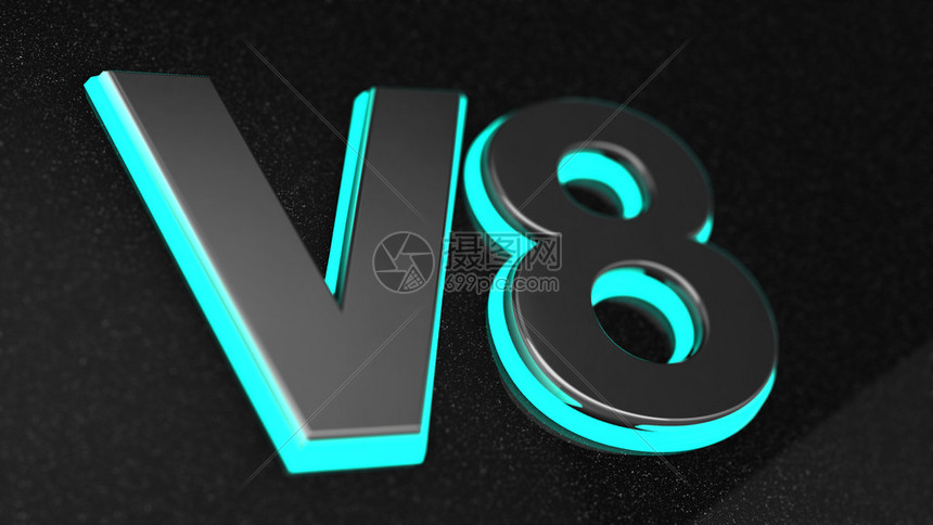 V8标志标签徽章徽章或设高清图片下载-正版图片503119331-摄图网