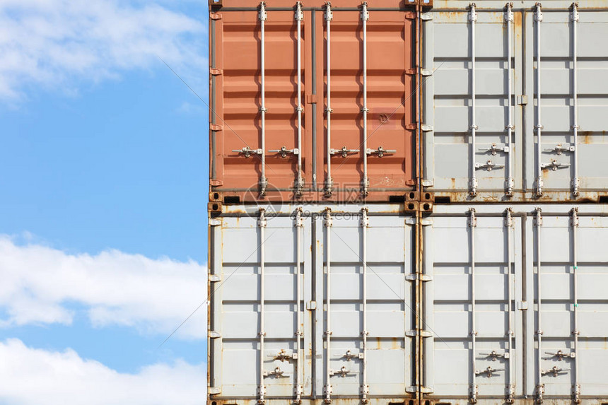 集装箱Yerd地区货物集高清图片下载-正版图片503137603-摄图网