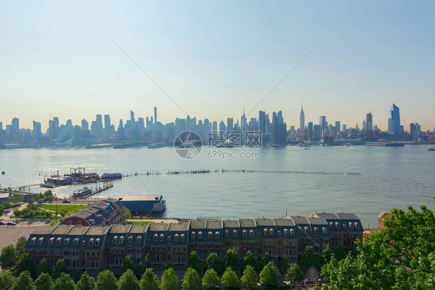 纽约市天线美国市中心Skysc高清图片下载-正版图片503188810-摄图网