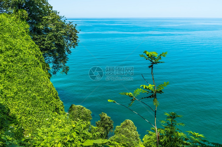 黑海巴统的格鲁吉亚海岸高清图片下载-正版图片503322174-摄图网