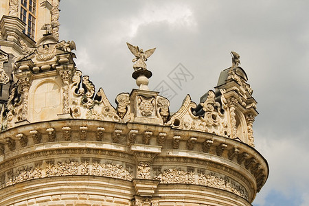 杜布罗维齐的圣母教堂意大利风格的东正教堂位于俄罗斯莫科地区的波多尔斯克教堂建于高清图片下载-正版图片503324324-摄图网