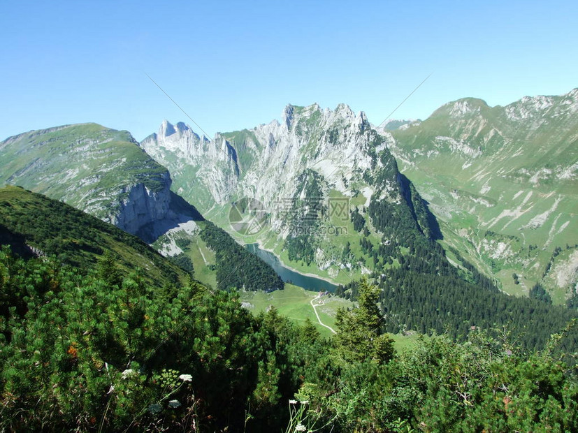 阿尔普斯坦山脉Alpstein瑞士阿彭策高清图片下载-正版图片503332161-摄图网