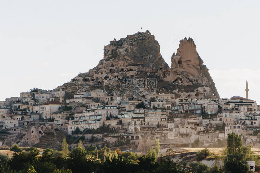 土耳其卡帕多西亚城市山高清图片下载-正版图片503399683-摄图网