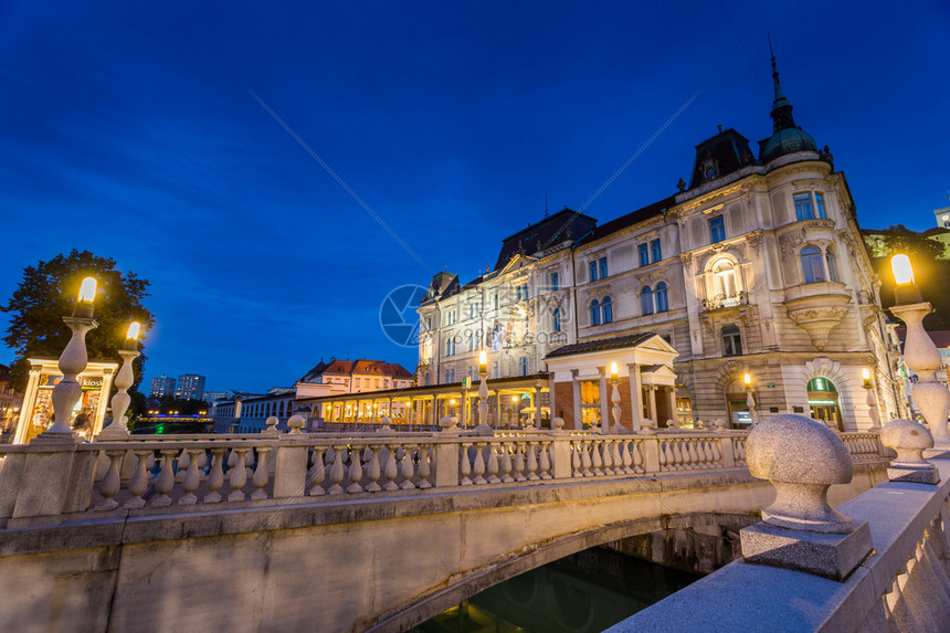斯洛文尼亚首都卢布尔雅那Ljub高清图片下载-正版图片503400233-摄图网