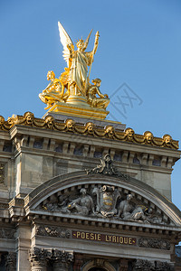 巴黎歌剧院或卡尼尔宫法国歌剧院位于歌剧院广场由CharlesGarnier于1875年设计高清图片下载-正版图片503407515-摄图网