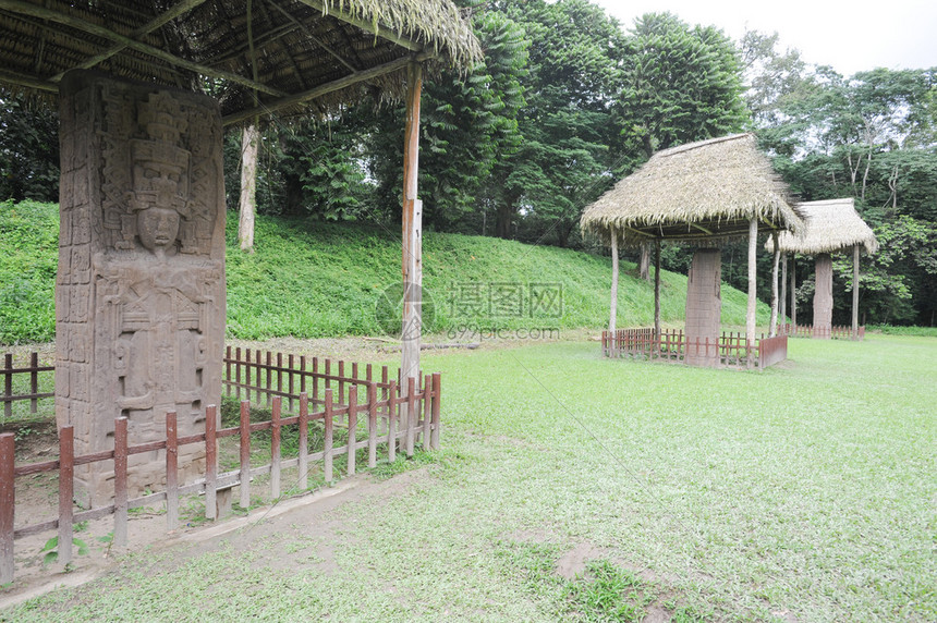 危地马拉Quirigua玛雅考古遗高清图片下载-正版图片503421050-摄图网