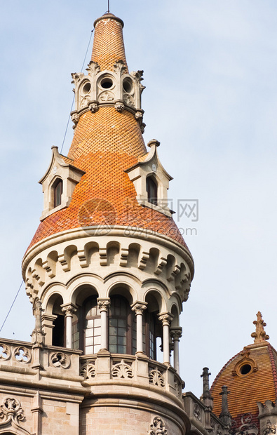 西班牙巴塞罗那PaseodeGr高清图片下载-正版图片503430986-摄图网