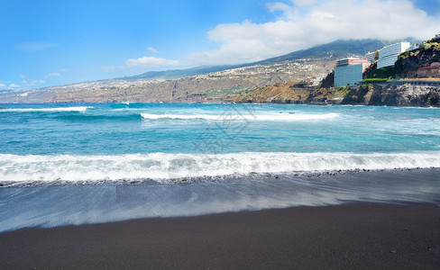 特内里费岛的拉克鲁斯港高清图片下载-正版图片504068565-摄图网