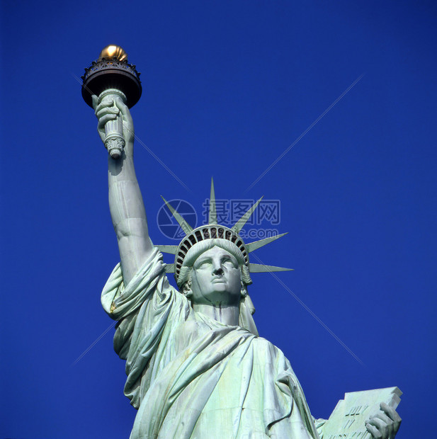 美国纽约自由女神像面高清图片下载-正版图片503444479-摄图网