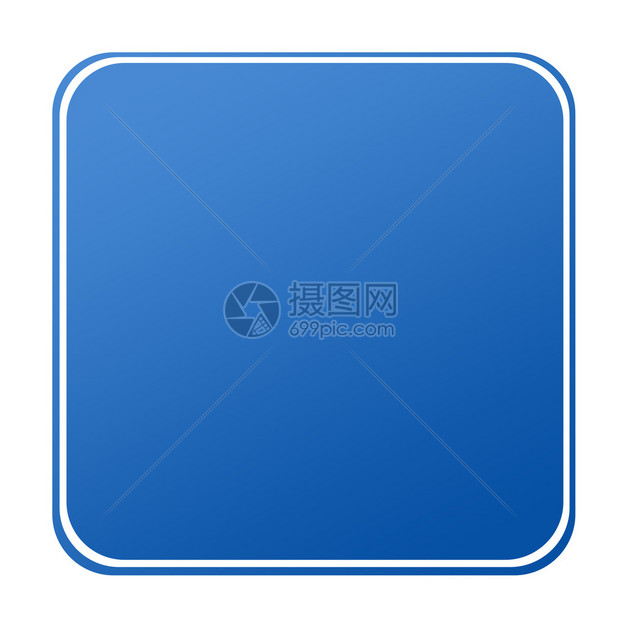 白背景上的空白蓝色按钮与插画图片下载-正版图片503448780-摄图网