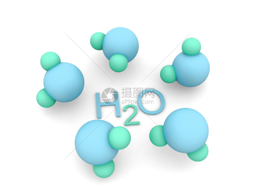 水分子插画图片下载-正版图片503458124-摄图网