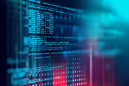 软件开发商和计算机脚本的编程代码抽象技术背景图片素材-正版创意图片504445638-摄图网