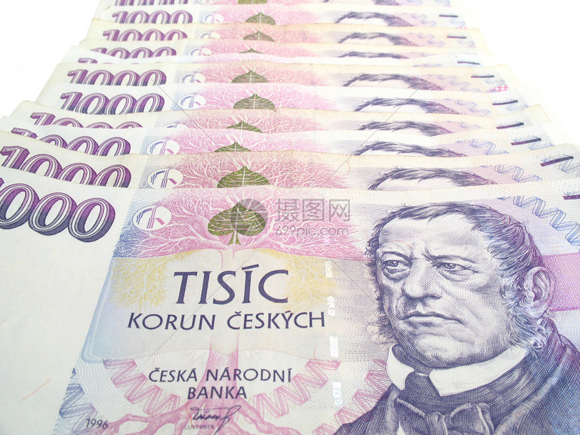 详细czech钞票与1000高清图片下载-正版图片503569916-摄图网