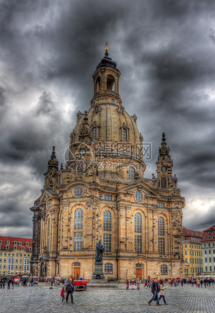 德国累斯顿的马丁路德纪念碑高清图片下载-正版图片503629785-摄图网