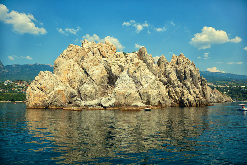 Adalary克里米亚黑海的Gurz高清图片下载-正版图片503655293-摄图网