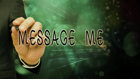 表示MessageMe的概念手写方式概念意思是要求某人从一个移动设备中发高清图片下载-正版图片503661971-摄图网