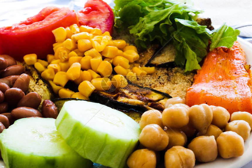 地中海饮食基本上是基于植物食物高清图片下载-正版图片503702076-摄图网