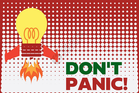 显示DonTPanic的文字符号商业照片展示突然感到非常担心或害怕高清图片下载-正版图片503712731-摄图网