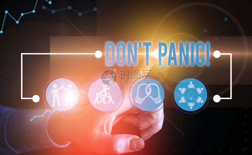 显示DonTPanic的文本符号商业照片文本突然感到非常担心或害怕高清图片下载-正版图片503712539-摄图网