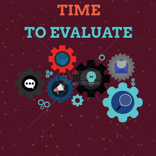 手写文本评估时间概念照片判断某物的价值或意义彩色齿轮内的全球在线社高清图片下载-正版图片503714606-摄图网