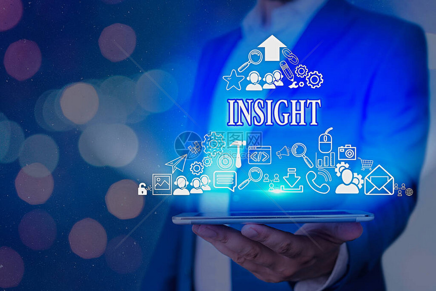 显示Insight的文本符号商业图片展示能力获得对某人或某事的高清图片下载-正版图片503721968-摄图网