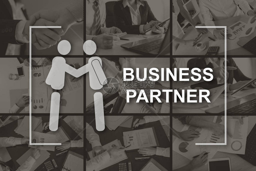 商业伙伴概念用背景图高清图片下载-正版图片503731448-摄图网