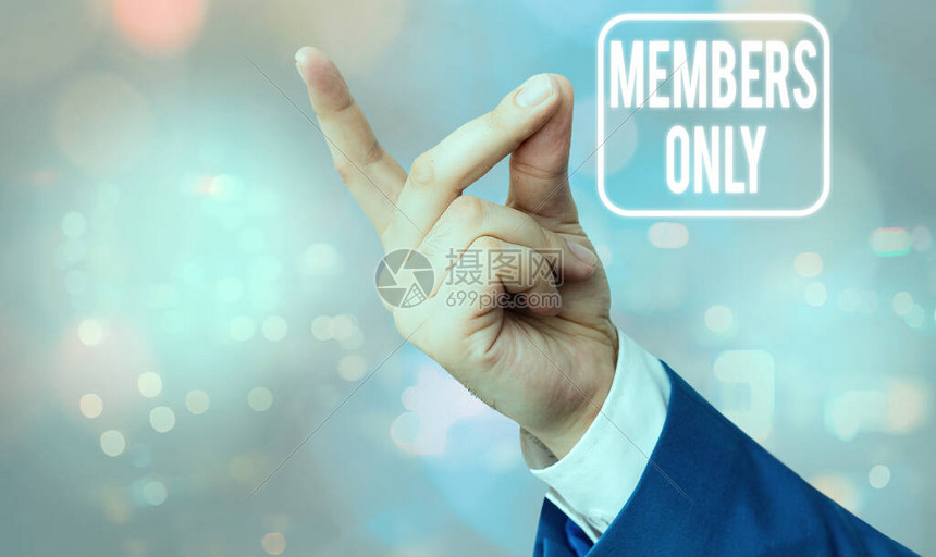 仅显示会员的书写说明仅限于个人的商业概念属高清图片下载-正版图片503747747-摄图网