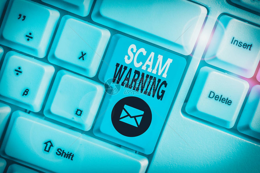 不请自来的电子邮件的概念意味着谨慎高清图片下载-正版图片503765570-摄图网