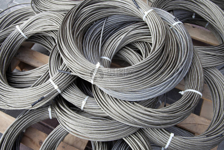 工厂钢丝绳高清图片下载-正版图片503794350-摄图网