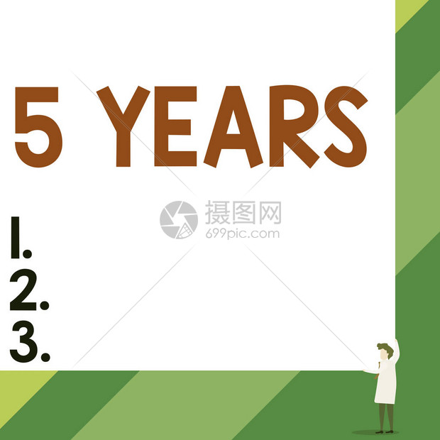 手写文本5年概念照片纪念或纪念存在10年的特殊日子前视年轻女子双手握右高清图片下载-正版图片503898830-摄图网