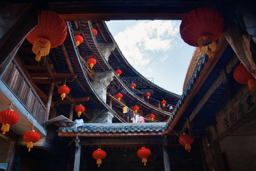 传统图卢建筑是福建Hakk高清图片下载-正版图片503908308-摄图网