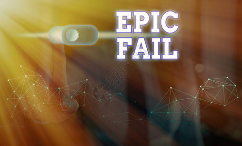 EpicFail概念意指一个令人惊叹的令人难堪错误高清图片下载-正版图片503929677-摄图网
