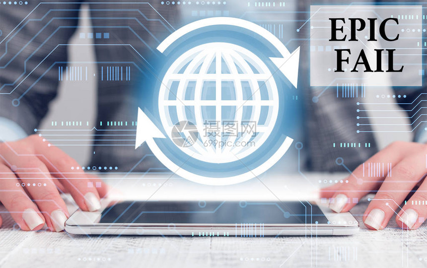 EpicFail概念意指一个令人惊叹的令人难堪错误高清图片下载-正版图片503929677-摄图网