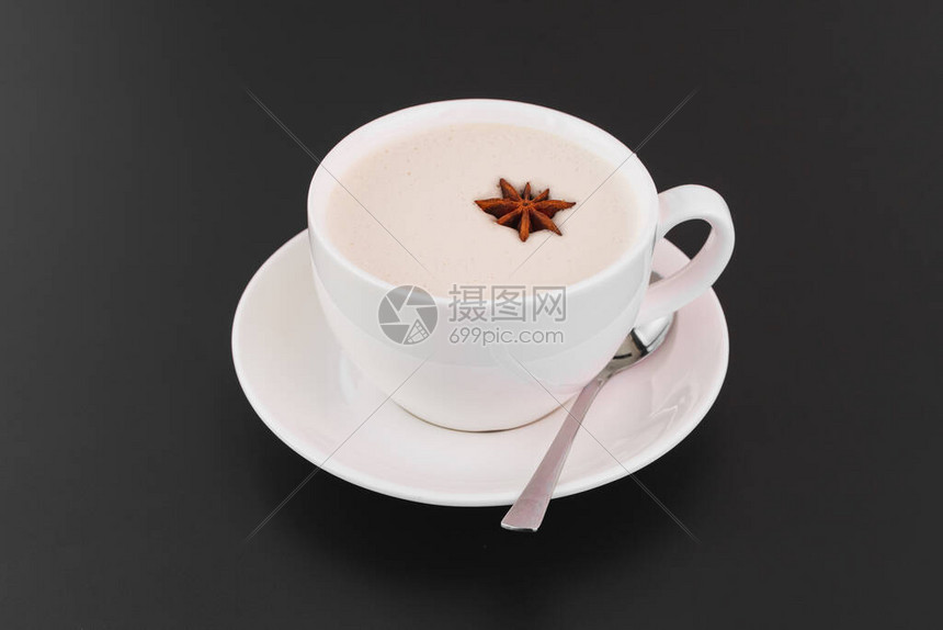 黑色背景中的一杯热咖啡高清图片下载-正版图片503950963-摄图网