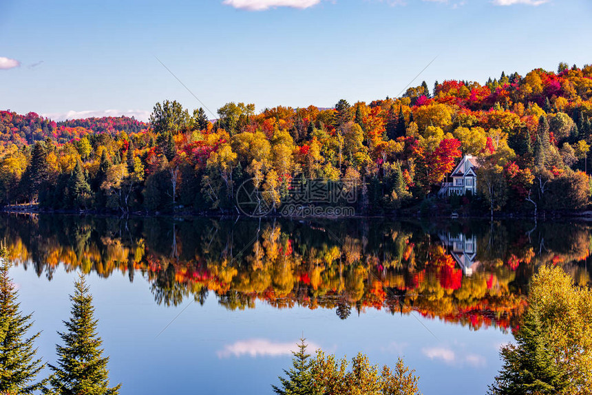 加拿大魁北克省Monttremblan高清图片下载-正版图片503994631-摄图网