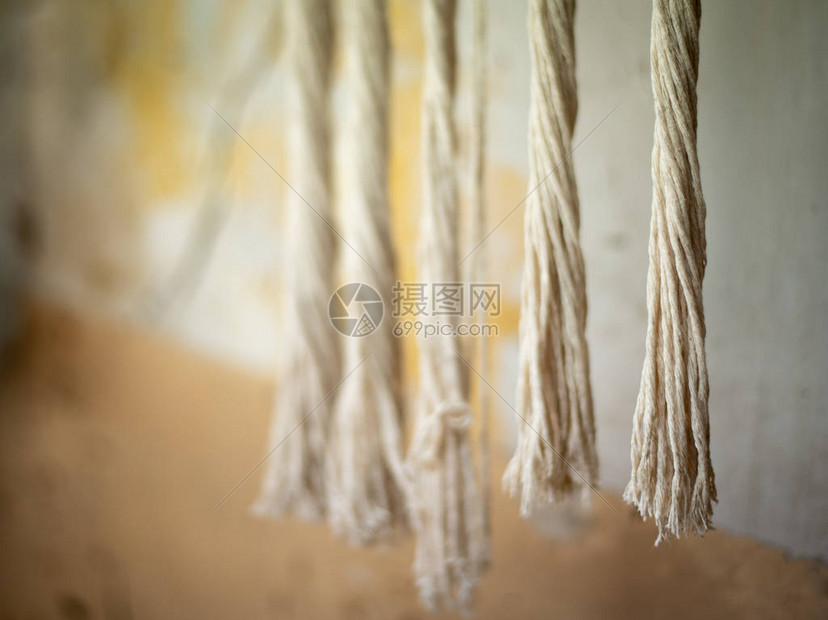 白色绳子准备在家庭商业蜡烛讲习班高清图片下载-正版图片503999444-摄图网