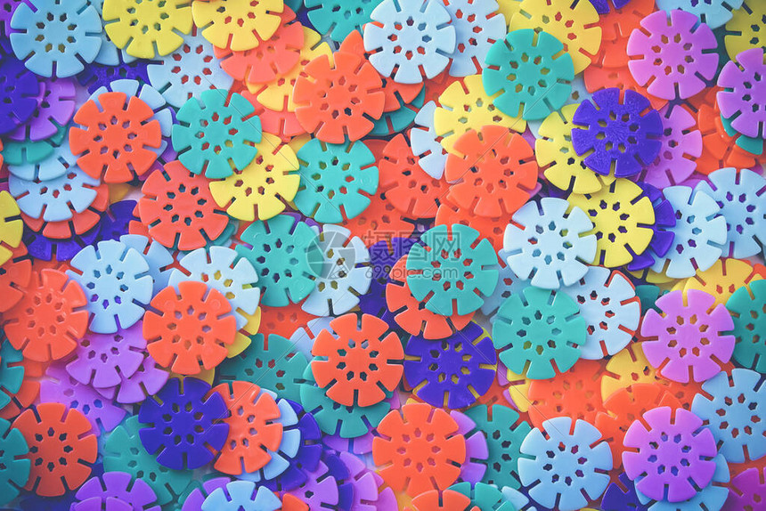多色设计师背景来自儿童设计师的雪花形式的多色细节用于高清图片下载-正版图片504028842-摄图网