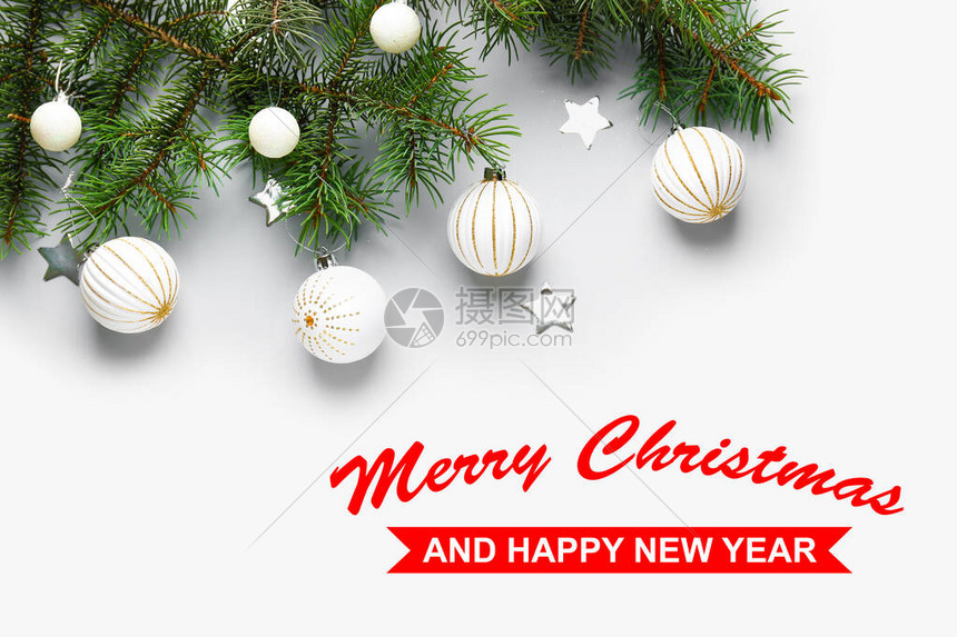 圣诞快乐和新年快乐的美丽贺卡高清图片下载-正版图片504044028-摄图网