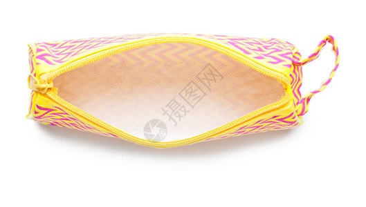 浅色背景上的铅笔盒和文具高清图片下载-正版图片504058393-摄图网