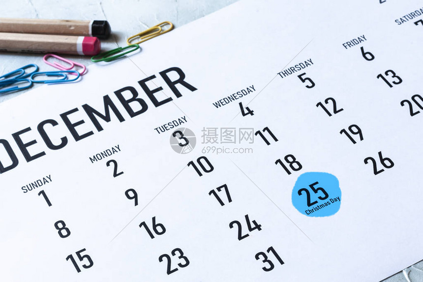 圣诞节星期三12月25日高清图片下载-正版图片504093748-摄图网