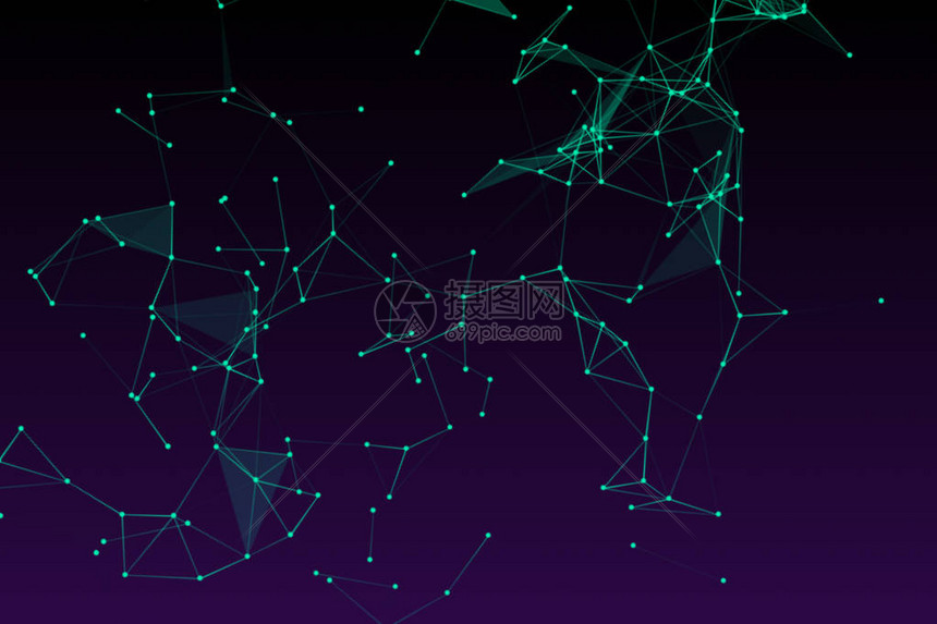 摘要背景连接点和线条Ple高清图片下载-正版图片504107119-摄图网