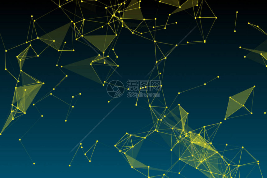 摘要背景连接点和线条Ple高清图片下载-正版图片504107162-摄图网